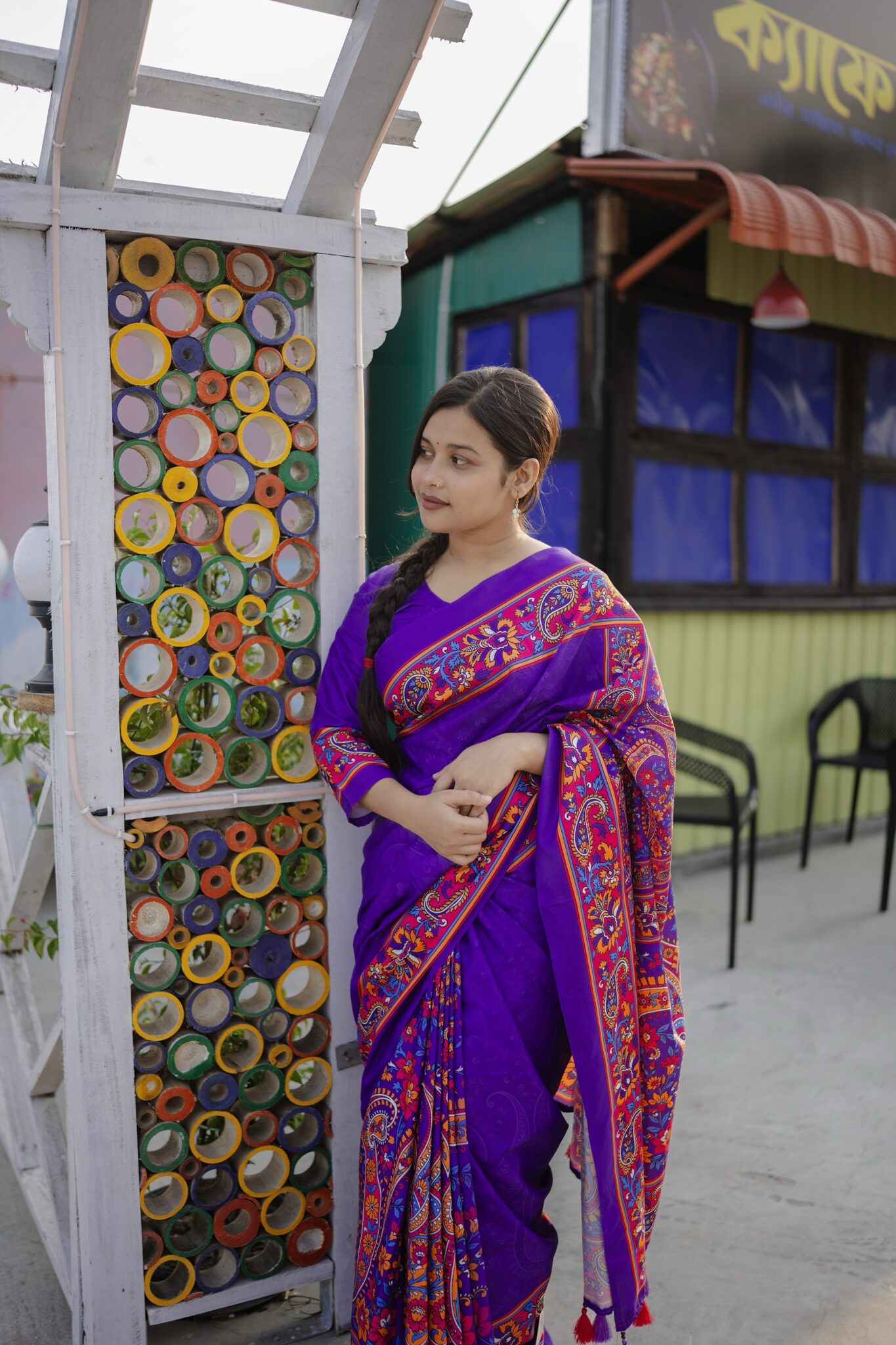 Mayalota | মায়লতা – The Saree of Soft Grace – বুনন ফেব্রিক্স -BUNON FABRICS